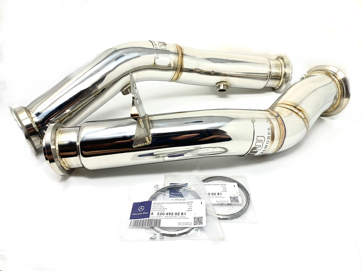 Mercedes-Benz M276 W205 and W213 Downpipes (400, 450, 43AMG vehicles ...